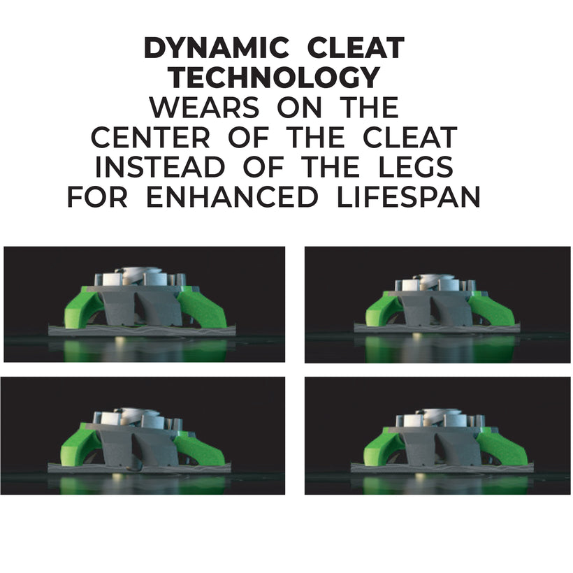 Tour Flex Pro Golf Spikes (Fast Twist® 3.0) | Green/Charcoal – Softspikes